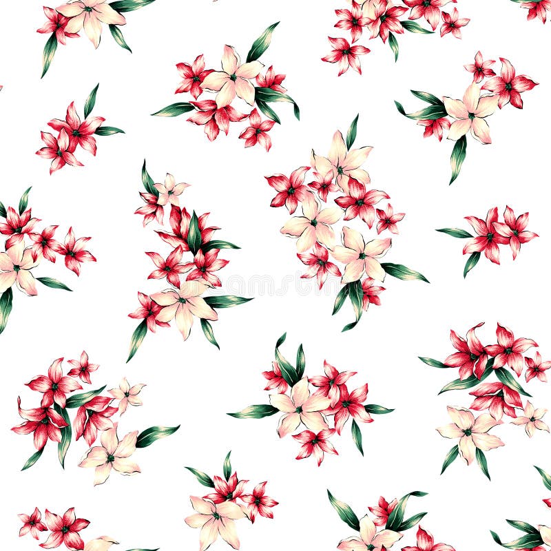 Hand Drawing Flower Step Stock Illustrations – 100 Hand Drawing Flower ...