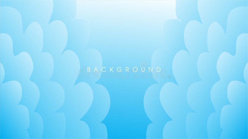 Plants and Nature on Right and Left, Background Stock Vector ...