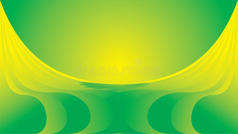 Plants and Nature on Right and Left, Background Stock Vector ...