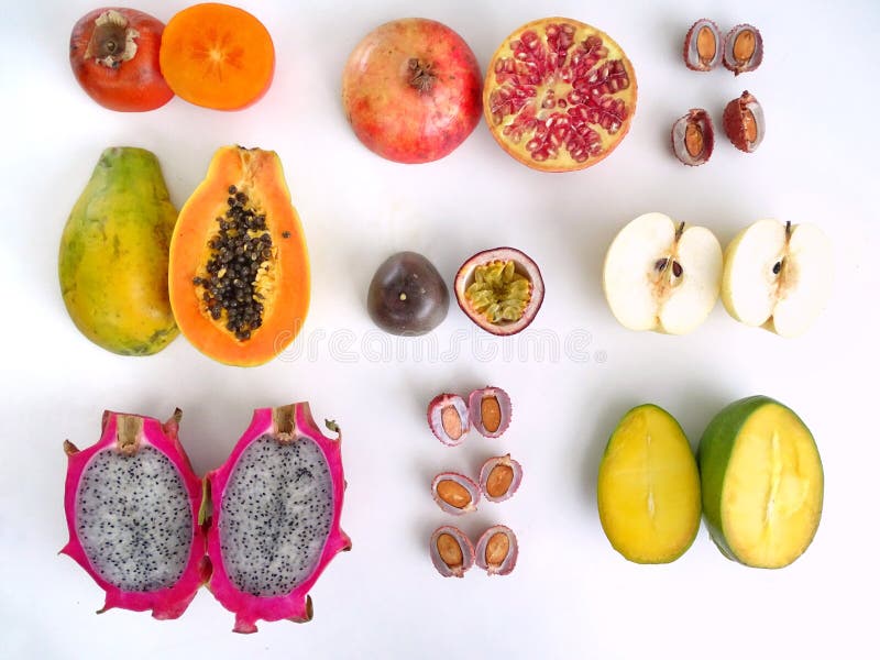 Tropical fruit stock photo. Image of tropical, lychees - 170208842