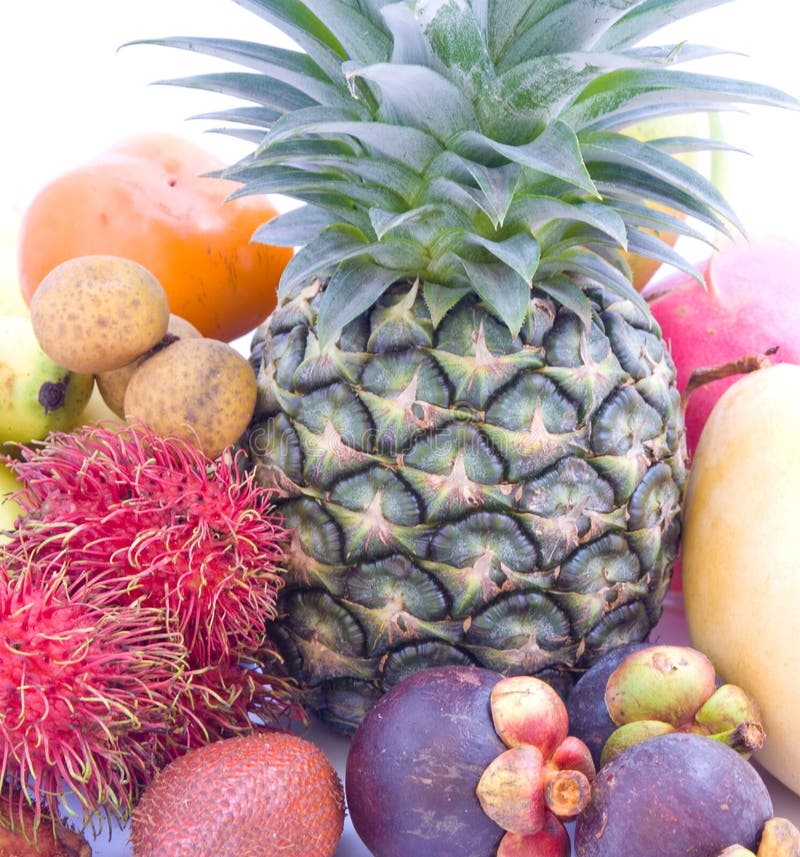 Tropical fruits stock image. Image of ingredient, exotic - 10923467