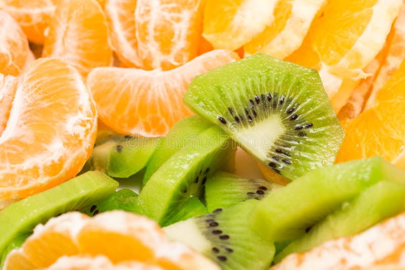 Tropical Fruits Slices Mix stock image. Image of dieting - 36375653