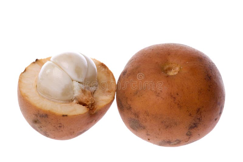 Tropical Fruits Tampoi Isolated Stock Photo - Image of tasty, fruits ...