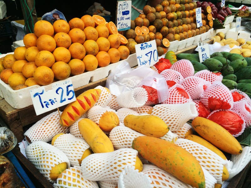 Tropical fruits editorial photo. Image of orange, fruits - 49415561