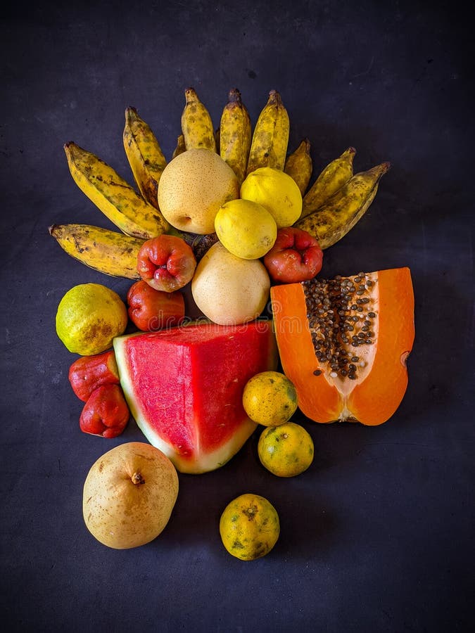 Tropical fruits varians stock image. Image of citrus - 189636203