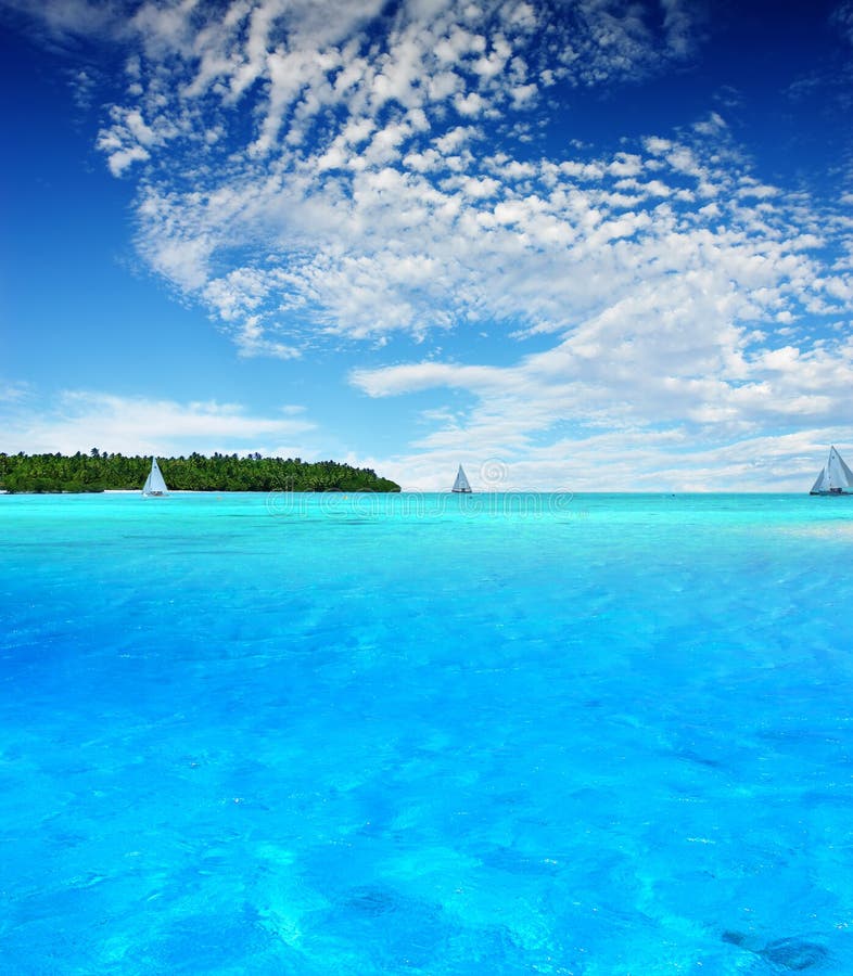 Tropical Fun stock photo. Image of clouds, ocean, holidays - 655862