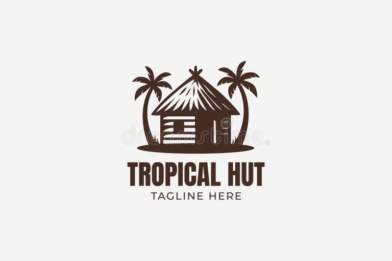 Beach Hut Logo Stock Illustrations – 773 Beach Hut Logo Stock ...