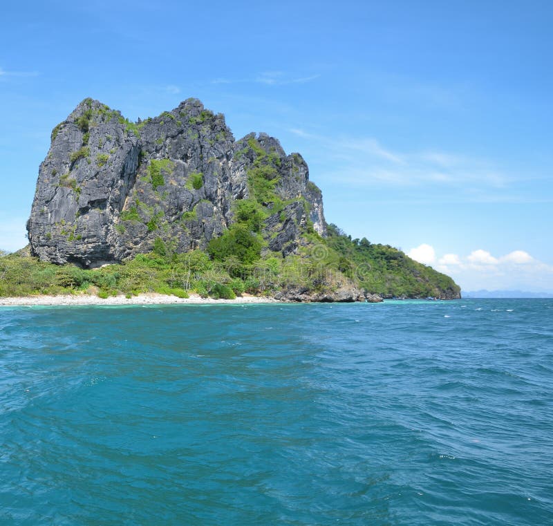 Tropical island stock image. Image of holiday, scenery - 30652355