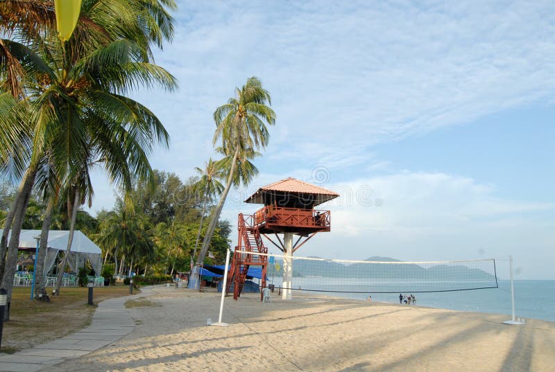 Tropical Island Scene stock photo. Image of peaceful, environment - 2105070