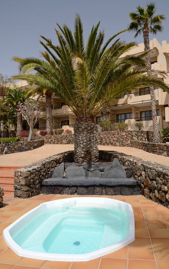 Tropical Jacuzzi for Couples Stock Image - Image of alternative, adult ...