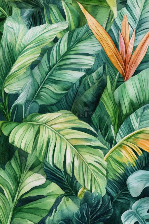 Tropical Leaf Cluster stock image. Image of wild, vegetation - 378161533