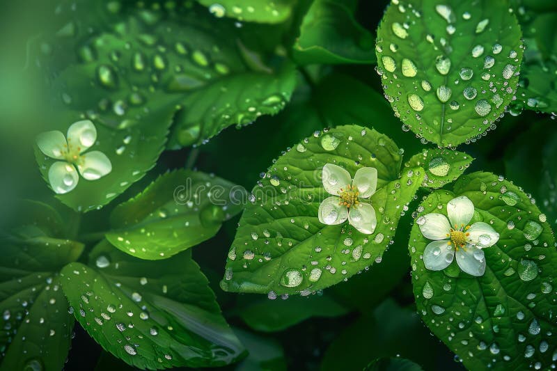 Tropical Leaves, Abstract Green Leaves Texture, Nature Background ...