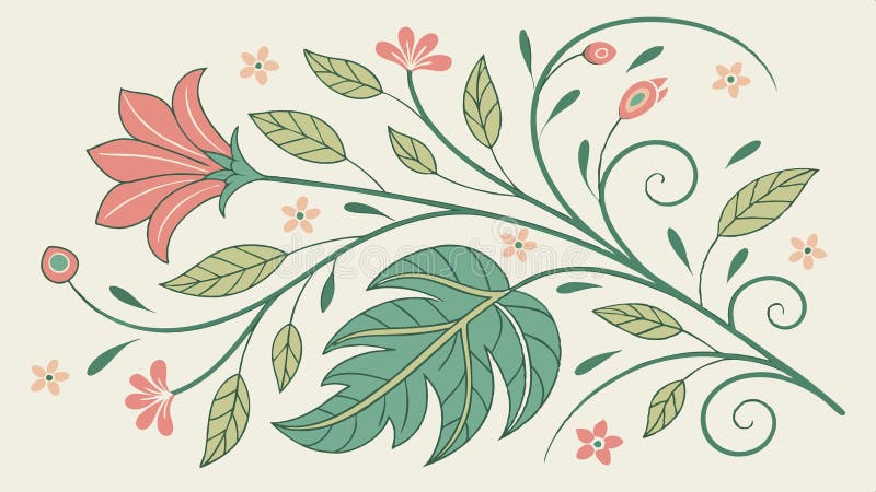 Tropical Leaves Corner Design for Summer and Exotic Themes Vector ...