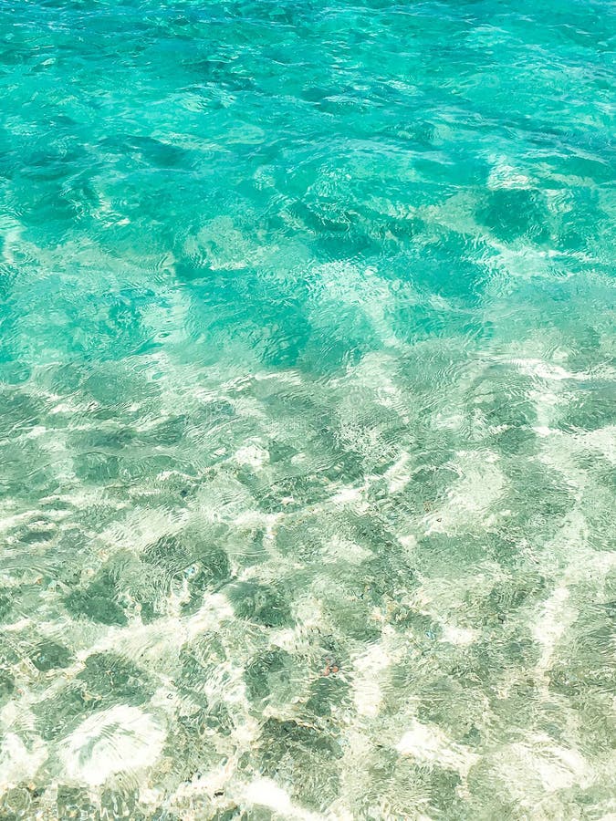 Tropical ocean water stock photo. Image of turquoise - 90639606