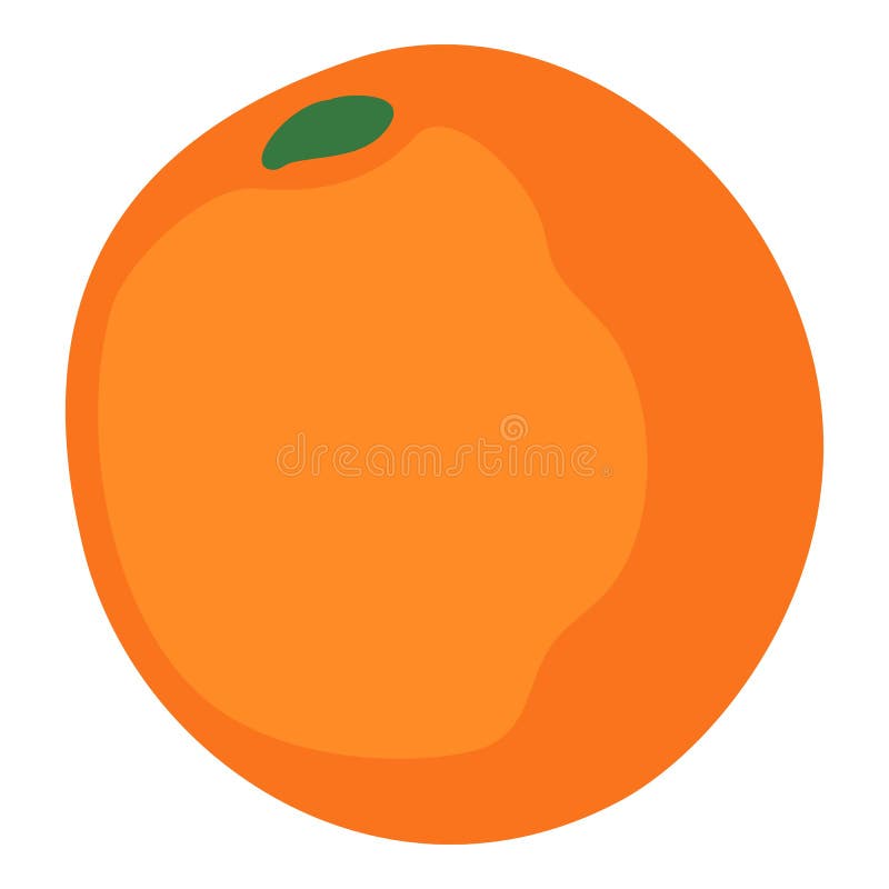 Tropical Orange Icon, Cartoon and Flat Style Stock Vector ...
