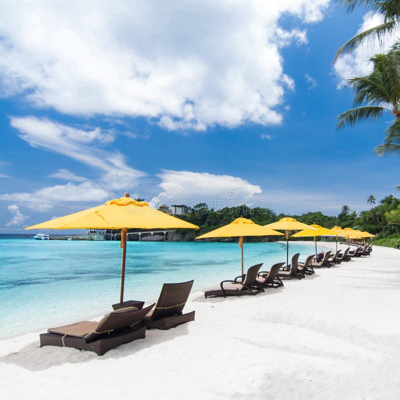 Tropical resort view stock photo. Image of beachfront - 37209886