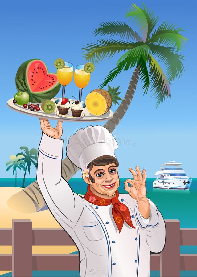 Chef Desserts Stock Illustrations – 599 Chef Desserts Stock ...