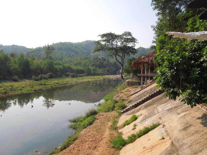 Tropical river stock photo. Image of river, calm, tropical - 148315038