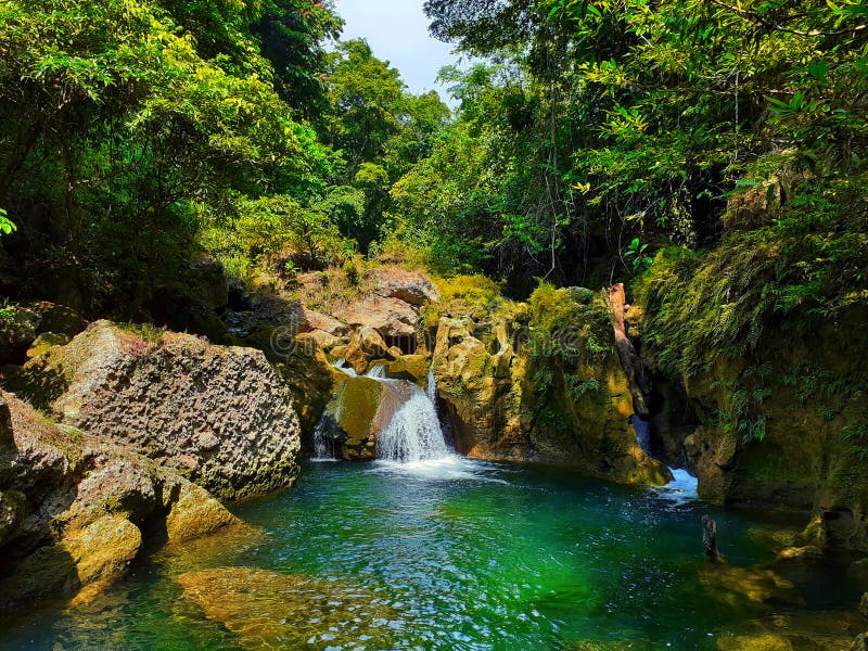 Tropical River Water in Citumang Indonesia Stock Photo - Image of ...