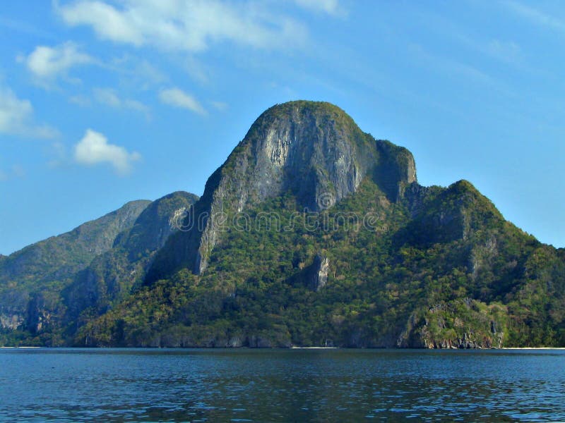 Tropical rock island stock image. Image of rainforest, touristic - 245129