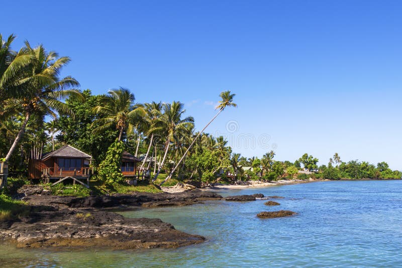 Tropical Samoa stock photo. Image of landscape, nature - 45444068