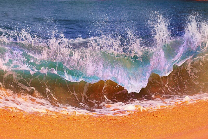 Tropical sea beach stock photo. Image of cloud, riding - 68669426