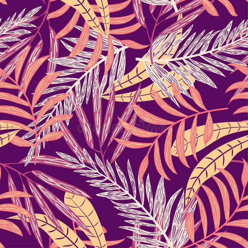 26+ Purple Jungle Wallpaper