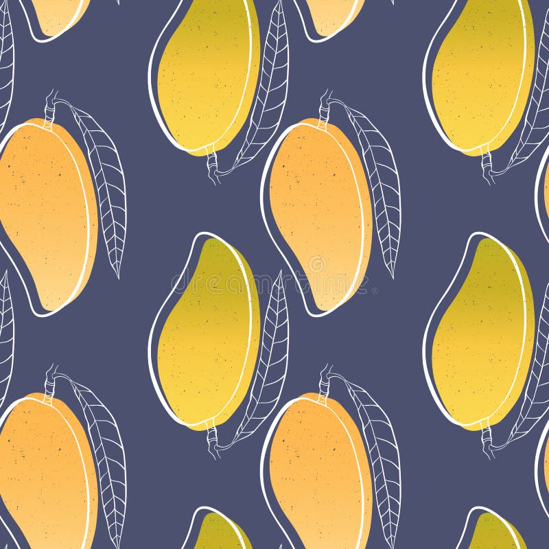 Paper art mango. stock vector. Illustration of icon, background - 90234650