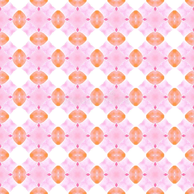 Tropical Seamless Pattern. Orange Charming Stock Illustration ...