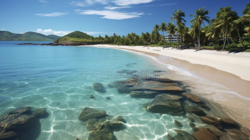 Tropical Serenity. the Pristine Beaches and Crystal-Clear Waters of the ...