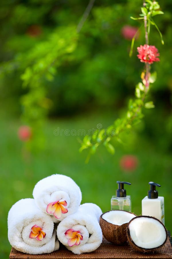 Tropical Spa stock image. Image of plumeria, skincare - 17767741