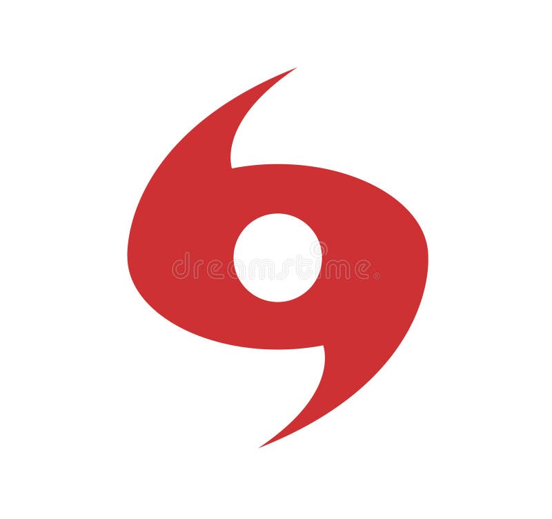 Tropical Storm Symbol stock vector. Illustration of storm - 217829