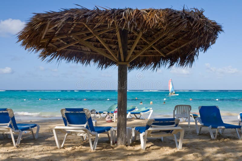 Tropical Sun Shade stock photo. Image of tropical, boat - 6290336