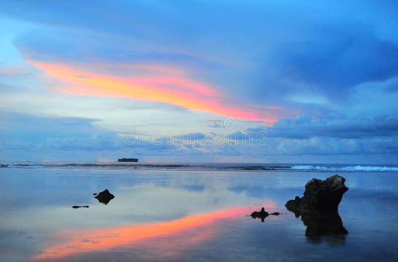 Guam Sunset 4 stock image. Image of guam, beach, island - 47832195