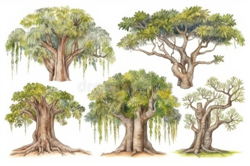 Tamarind Tree Stock Illustrations – 391 Tamarind Tree Stock ...