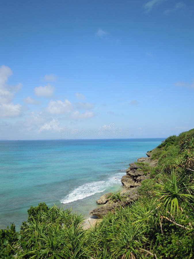 Tropical View stock photo. Image of coast, cloud, range - 14893942
