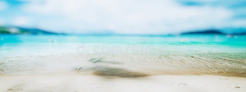 Tropical water panorama stock image. Image of coastline - 272096015