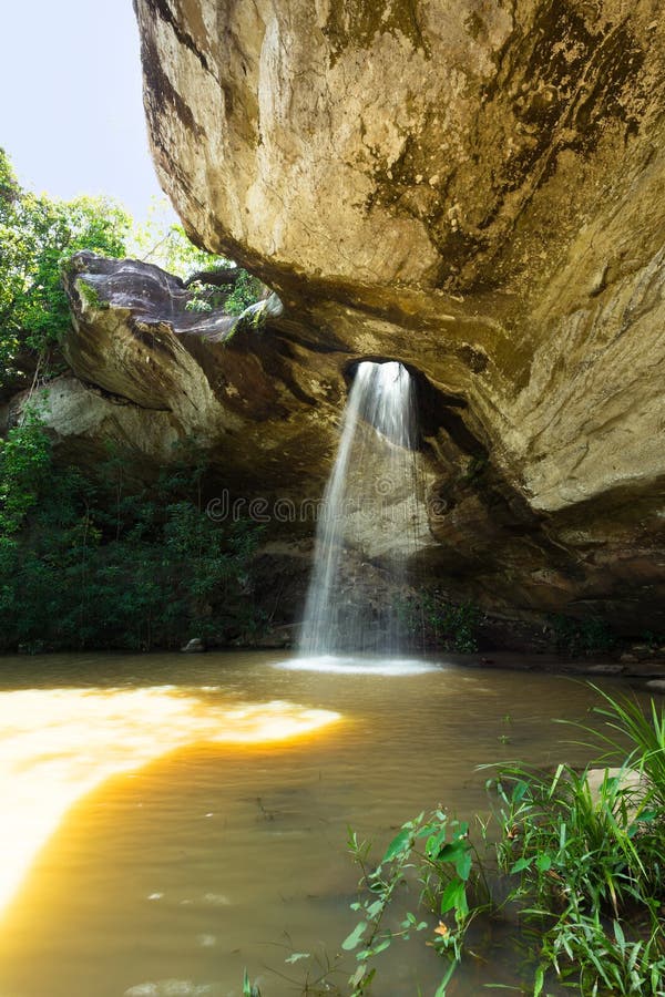 Sang Chan Waterfall, Moonlight Waterfall - Ubon Ratchathani, Thailand ...