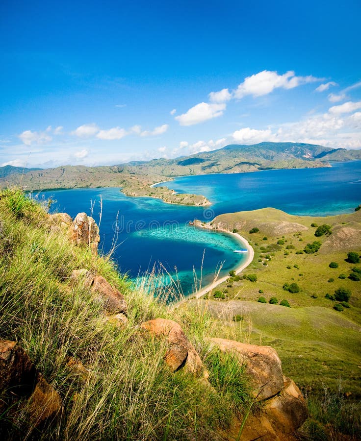 Tropisch Landschap Indonesië Stock Foto - Afbeelding bestaande uit rust ...