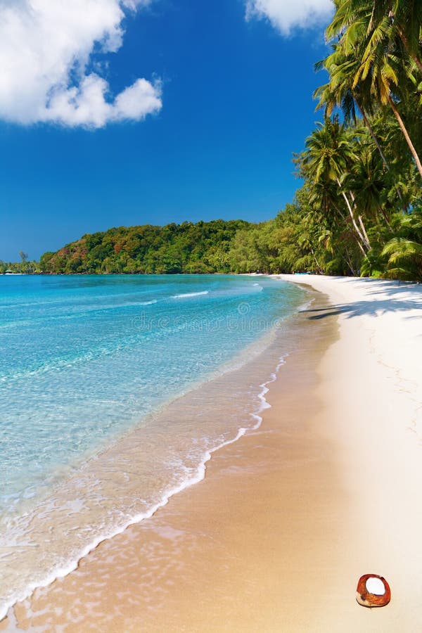 Tropisch Strand, Kood Eiland, Thailand Stock Afbeelding - Image of ...