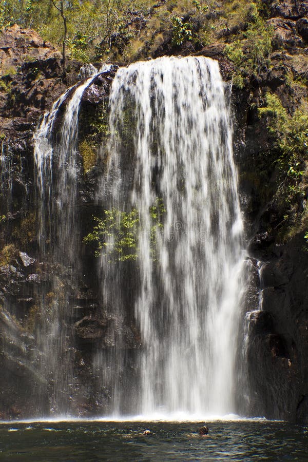Tropische Waterval stock foto. Image of stromend, paradijs - 26015964