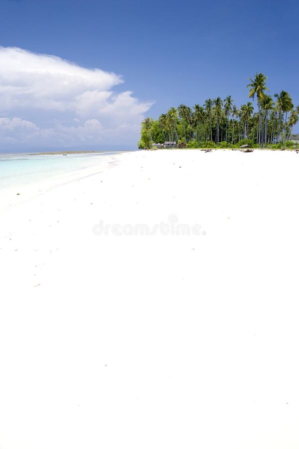 Tropisches Insel-Paradies stockfoto. Bild von hütte, himmel - 4816718