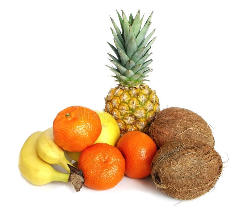 Tropisk frukt fotografering för bildbyråer. Bild av banta - 3434199