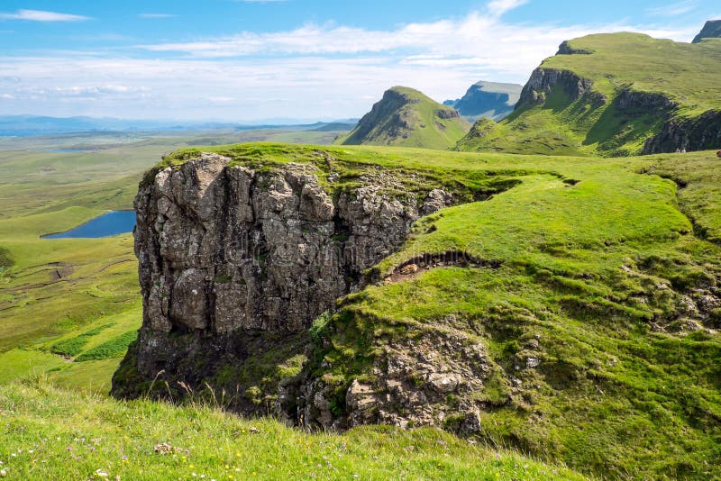 The Trotternish Ridge, Isle of Skye Stock Photo - Image of ridge ...