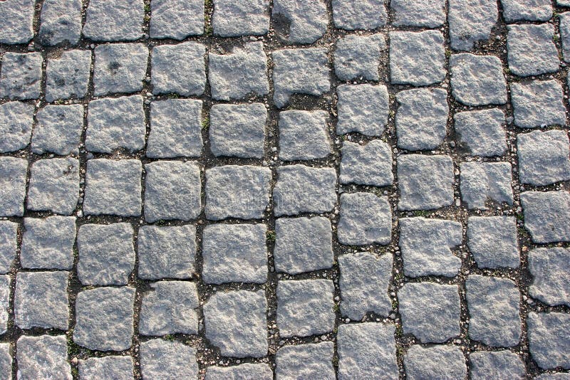 Texture En Pierre De Trottoir Trottoir De Pavé Rond Texture De Pavés ...