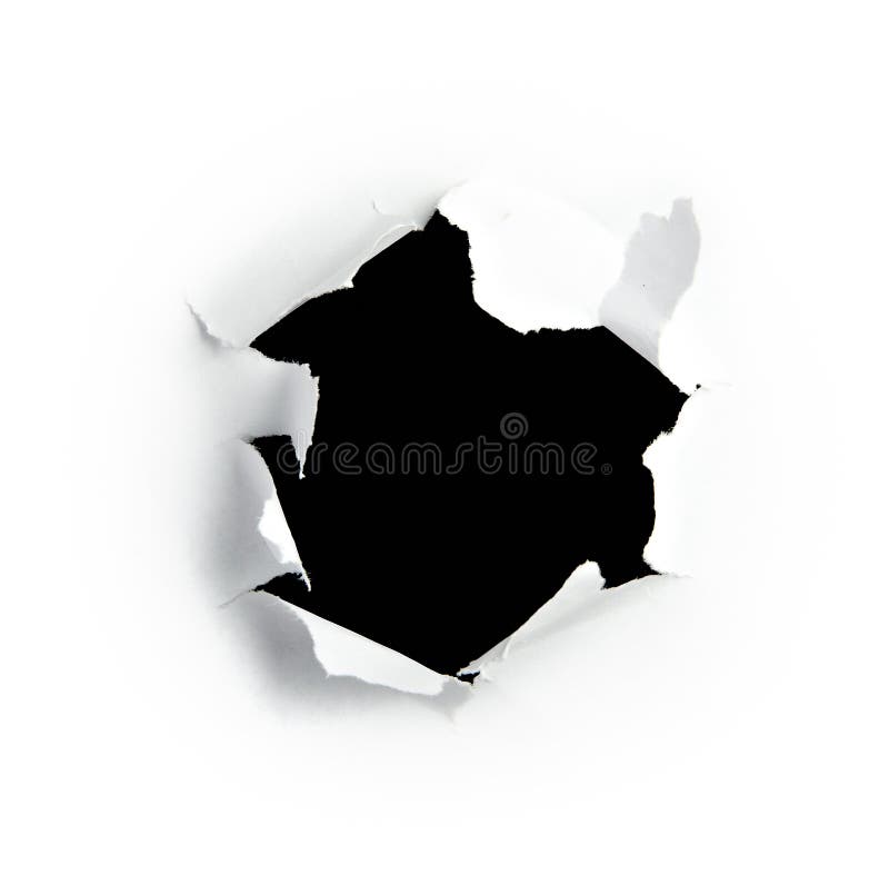 Trou rond en papier image stock. Image du enroulement - 43839693