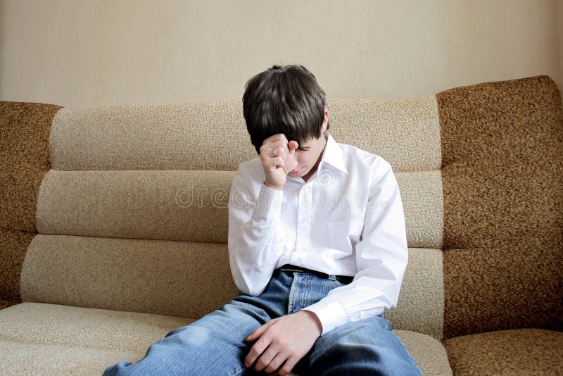 Troubled teenager stock image. Image of confused, hold - 13067997