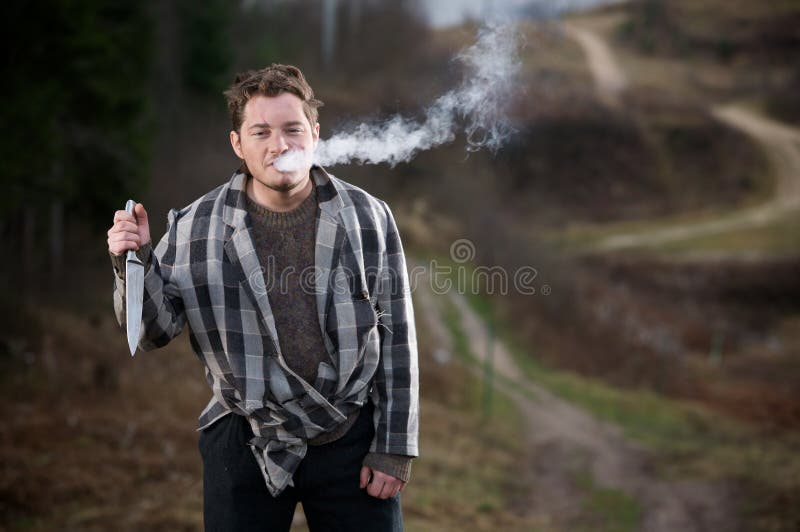 Troublemaker man stock photo. Image of hobo, behavior - 8665090