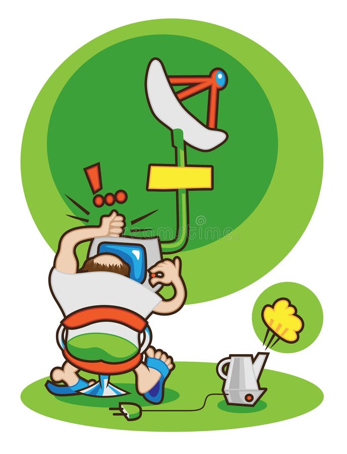 Troubleshooter stock vector. Illustration of angry, toubleshooting ...