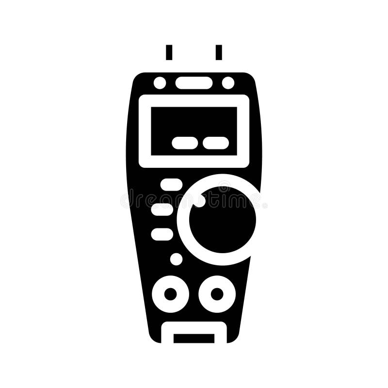 Troubleshooting Devices Electronics Glyph Icon Vector Illustration ...